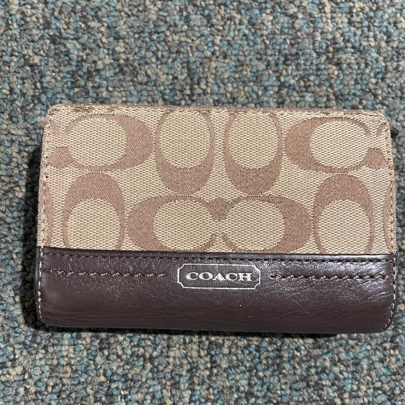 Coach | Bags | Authentic Coach Brown Wallet | Poshmark